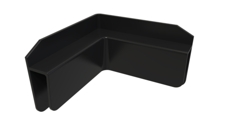 Plastic Top Corner (5mm) | Plastic Corrugated Box Corners - Allen Field
