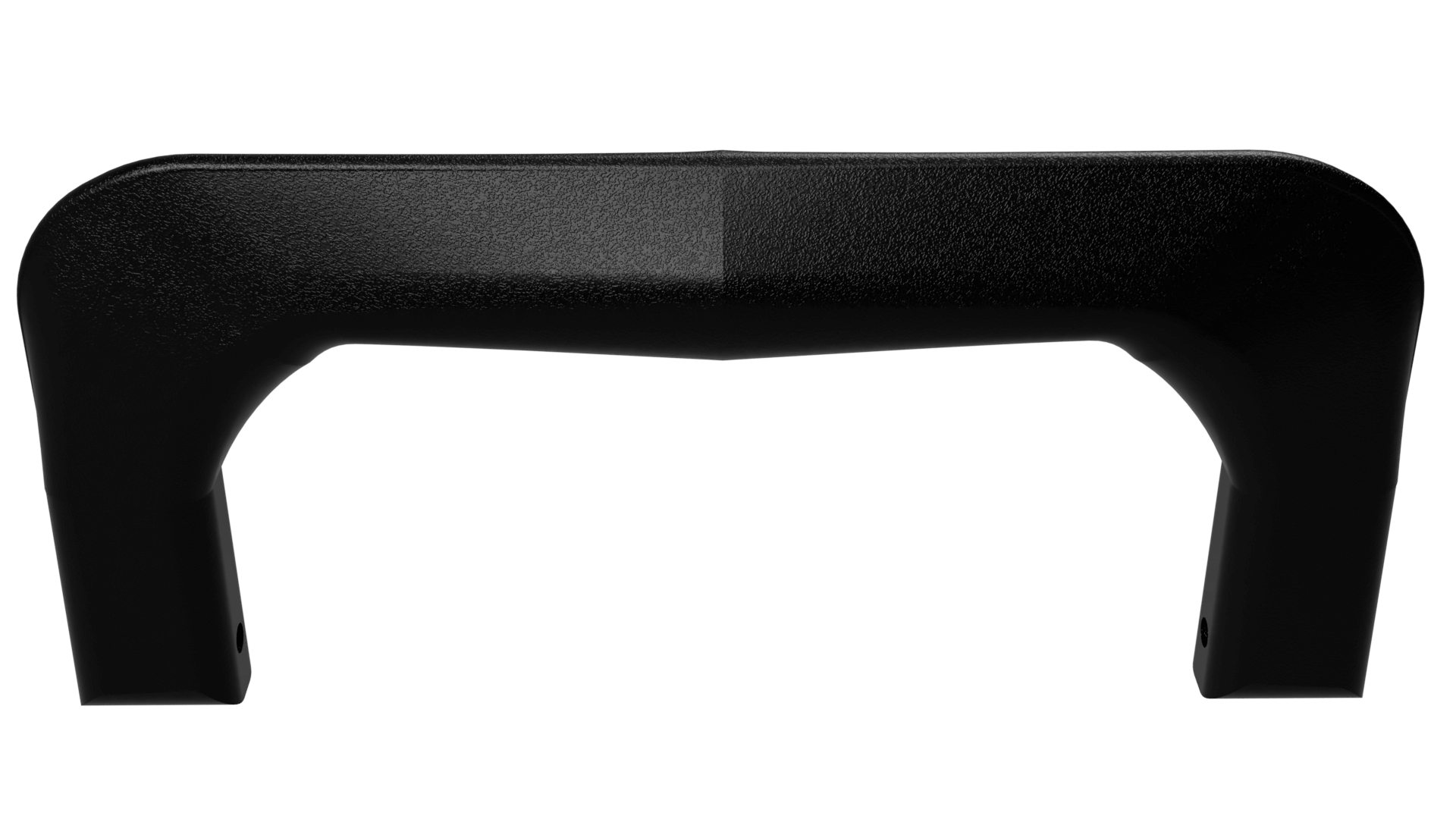 Black Plastic Package Handle | Contoured Box Carry Handle