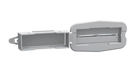 Protective Hand Hole Plastic Box Clip