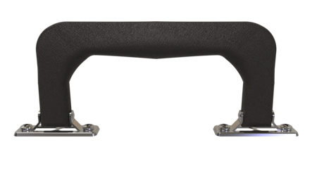 Black Plastic Package Handle | Contoured Box Carry Handle