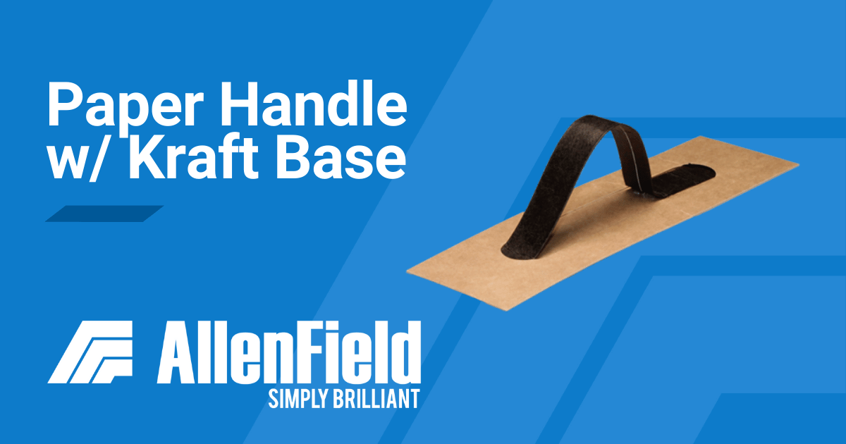 Paper Handle with Kraft Base | Allen Field