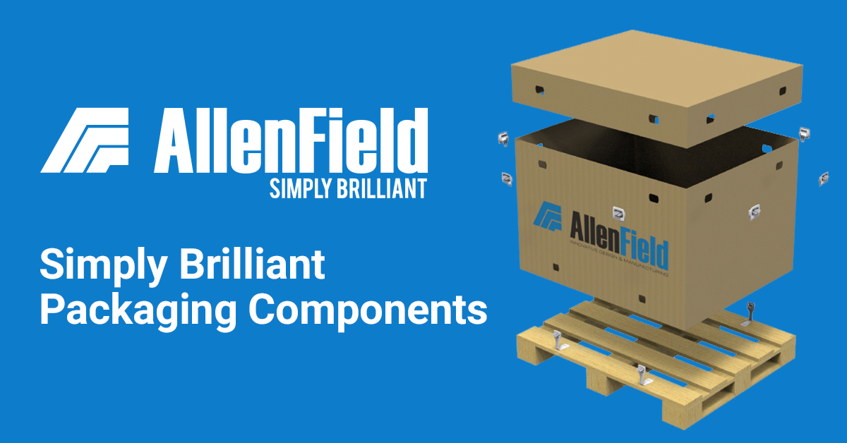 PP406 WL Base Skid Joint Double-Wall Box Connecting Clip - Allen Field